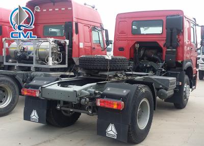 China Red EUROII 336hp 6x4 Prime Mover Truck With 1 Sleeper for sale