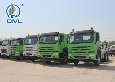 China SINOTRUK HOWO Tractor Truck LHD 6X4 Euro2 420HP  10 Tires Tow Truck Color Customizable Prime Mover Truck for sale