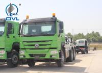 China SINOTRUK HOWO Tractor Truck LHD 6X4 Euro2 420HP  10 Tires Tow Truck Color Customizable Prime Mover Truck for sale