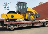 China 30tons Road Roller Road Maintenance Equipment  Yellow Color Vibratory Roller for sale