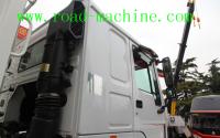 China White Sinotruck  Howo  4 x 2 8L 8-12m3 White Color Compacted Garbage truck for sale