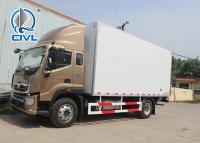 China 4x2 Euro 2 Howo 7000kg Refrigerated Truck Light Cooler Tank Truck With Yunnei Engine And Triangle Tire for sale