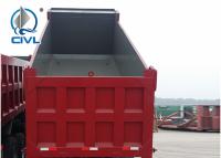 China Mining Industry Heavy Duty Dump Truck 336HP 6X4 RHD 30 Ton White / Red / Green for sale