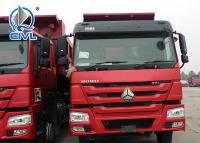 China Mining Industry Heavy Duty Dump Truck 336HP 6X4 RHD 30 Ton White / Red / Green for sale