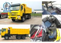 China SINOTRUCK HOWO A7 DUMP TRUCK 6 x 4 A7-W low floor board long cab with one sleeper, with air conditioner for sale