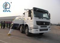 China Manual HOWO Wrecker Tow Truck 8X4 with Sewing out legs Wrecker Truck Tow Wrecker Vecihle for sale
