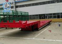 China Heavy Duty CIVL Low Bed 60T Semi Trailer Trucks for sale