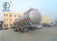 China 2 Axle / 3 Axle Bulk Cement Semi Trailer Trucks With 30m³ - 68m³ Capacity for sale