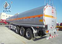 China 2 Axle / 3 Axle Bulk Cement Semi Trailer Trucks With 30m³ - 68m³ Capacity for sale