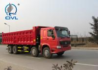 China Manual Heavy Duty Dump Truck for Unloading EURO III Emission Standard 60T 8x4 Tipper Truck for sale
