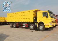 China New Tipper Truck 371HP EUROII engine12 Wheels LHD 31tons 30CBM ZZ3317N3567W for sale