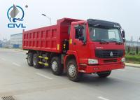 China EURO II SINOTRUK Heavy Duty Dump Truck 8X4 DUMP TRUCK  50T 420hp for sale
