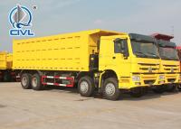 China New Tipper Truck 371HP EUROII engine12 Wheels LHD 31tons 30CBM ZZ3317N3567W for sale