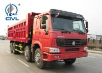 China 8x4 50T Heavy Duty Dump Truck  RHD International Dump Truck SINOTRUK HOWO tipper truck euro II 420hp for sale