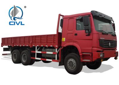 China 336hp 3360mm Wheelbase 10 Tire Heavy Cargo Trucks for sale