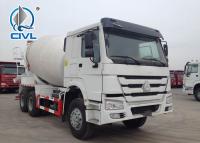 China SINOTRUK HOWO Euro II 340hp 6x4 8m3 Concrete Mixer Truck With Italian Pump for sale