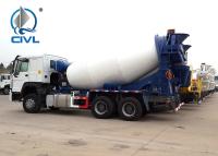 China Pto Cement Mixer Truck Concrete Mixing Equipment With Safety Belts For Driver for sale