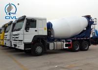 China HOWO A7 Concrete Mixer Trucks Diesel 8cbm 6x4 EuroII With Italy Motor for sale