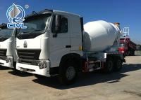 China Sinotruk Howo7 10CBM Trailer Mounted Concrete Mixer Truck RHD 6X4 Concrete Mixer Pump Truck for sale