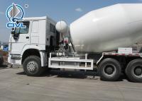 China HOWO A7 Concrete Mixer Trucks Diesel 8cbm 6x4 EuroII With Italy Motor for sale