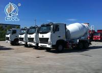 China Sinotruk Howo7 10CBM Trailer Mounted Concrete Mixer Truck RHD 6X4 Concrete Mixer Pump Truck for sale