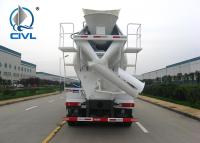 China EUROII SINOTRUK HOWO Mobile Mixer Cement Truck LHD 10CBM 290HP Engine 8-10cbm tank body capacity for sale