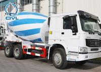 China Sinotruk  Diesel Concrete Mixer Trucks 375hp 130hp ,Concrete mixing truck for sale