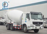 China HOWO Sinotruk Concrete Mixer Trucks 8cbm 6x4  371 hp 20-60 ton  With Italy Motor And Pump for sale