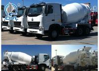 China Sinotruk  Diesel Concrete Mixer Trucks 375hp 130hp ,Concrete mixing truck for sale