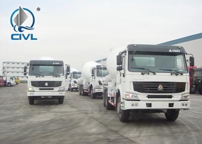 China SINOTRUK SWZ Yellow Concrete Mixer Trucks 8-20cbm 6x4 290 - 420 HP  Euro2 LHD OR RHD Color optional for sale