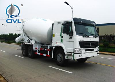 China SINOTRUK HOWO 6x4 concrete mixer truck, red, 299hp, 336hp, 371hp, 380hp for sale
