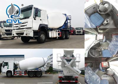 China Sinotruk Howo7 10CBM  Concrete Mixer Truck With RHD 10 Wheels And Italy Pump for sale