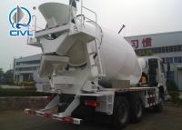 China EUROII SINOTRUK HOWO Mobile Mixer Cement Truck LHD 10CBM 290HP Engine 8-10cbm tank body capacity for sale