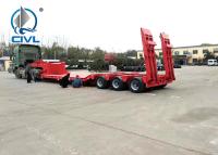 China Four Double Air Chamber 4 Axles Semi Trailer Trucks for sale