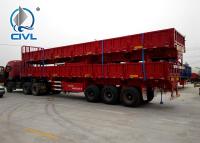 China SINOTRUK Front Lifting 50 Ton 3 Axle Semi Trailer Dump Truck for sale