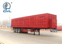 China SINOTRUK Mechanical Suspension Tri Axle Semi Trailer Trucks for sale