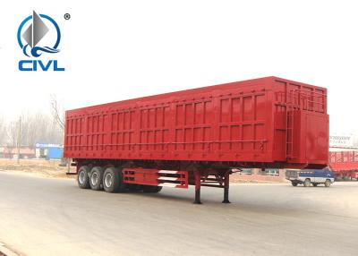 China SINOTRUK Mechanical Suspension Tri Axle Semi Trailer Trucks for sale
