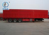 China CIVL Van Type Semi Trailer Trucks 40 Ton Payload Semi Van Box Trailer for sale