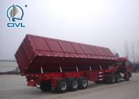 China SINOTRUK Mechanical Suspension Tri Axle Semi Trailer Trucks for sale
