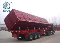 China SINOTRUK Mechanical Suspension Tri Axle Semi Trailer Trucks for sale