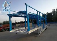 China 3Pcs 13T Fuwa Axles 15m Vehicle Transport Semi Trailer Car Carrier Trailer for 15units car transport . for sale