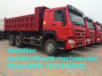 China Sinotruk HOWO 336HP Heavy duty Dump Truck  6x4 Tipper truck  18M3 Bucket Tipper 10 Tires truck for sale