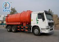 China SINOTRUCK HOWO 10 tires 6x4 Sewage Suction Truck for sale