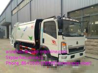 China Sinotruk Howo Garbage Truck 10 Tire Mode garbage bin truckl 6x4 Compactor garbage truck for sale