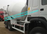 China 6 x 4 Concrete mixing truck 380HP oncrete cement mixer truck SINOTRUK 8 CBM Volume Tank Cement Mixer Truck for sale