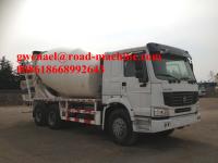 China Sinotruck 6 x 4 Euro II 336 HP Engine Cement Mixer 12m3 Truck Concrete Mixing Equipment for sale