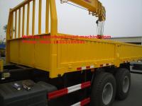 China SINOTRUK HOWO 6X4 Truck Mounted Crane 12 Tons With Warranty  Truck with Loading Crane for sale
