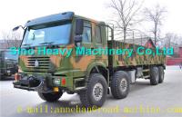 China SINOTRUK HOWO  8x8 All Wheel Cargo Truck 371HP heavy duty box truck EUROII/III LHD RHD for sale