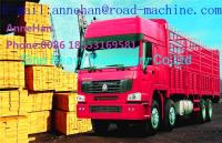 China 8x4 Box HOWO A7 Cargo Truck 351 - 450hp Horsepower Cargo Transport Truck for sale