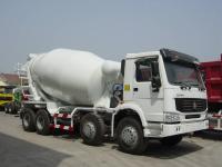 China 8x4 Sinotruk Concrete Mixer Trucks, EURO II, 299hp- 380hp concrete mixing equipment for sale